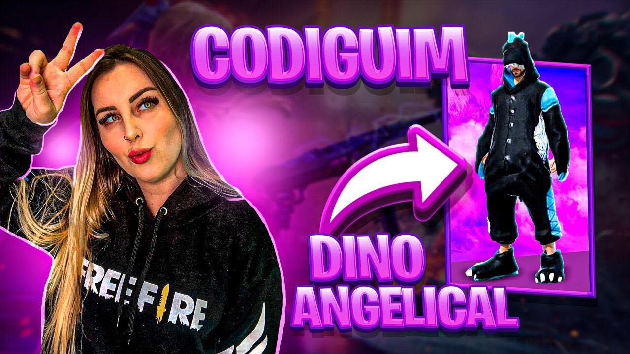 🔥 NOVO DINO ANGELICAL 🔥 FREE FIRE AO VIVO 🔥 - YouTube