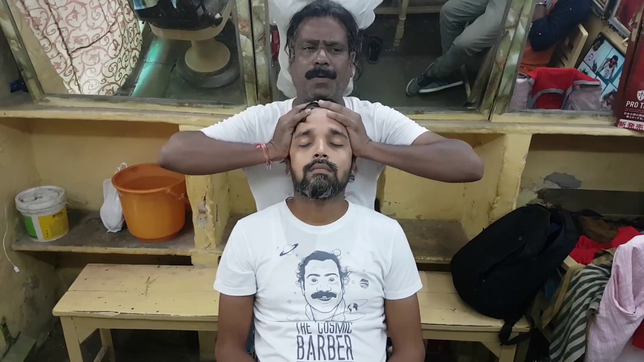 Cosmic Barber Baba Sen Amazingly Relaxing Massage - YouTube