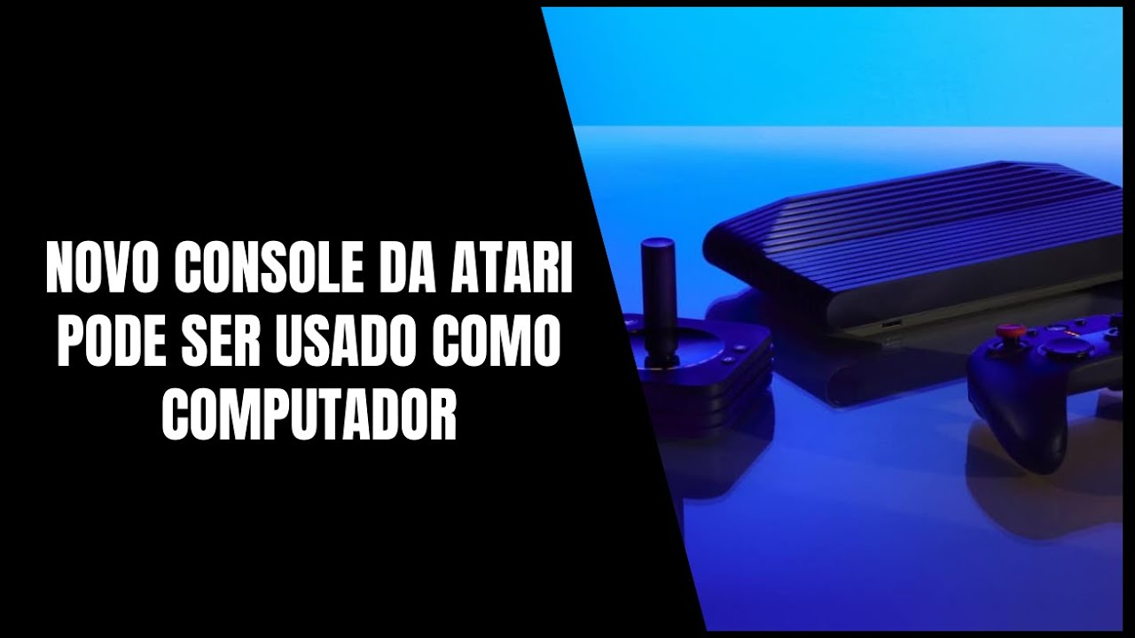 Atari VCS Black Walnut é Lançado nos Estados Unidos - YouTube