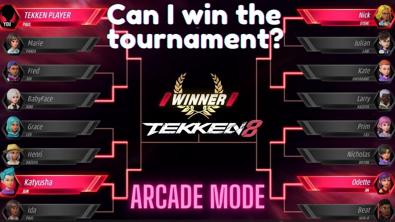 Tekken 8: Arcade quest - FIRST TOURNAMENT (Gameplay) Can I qualify for ...