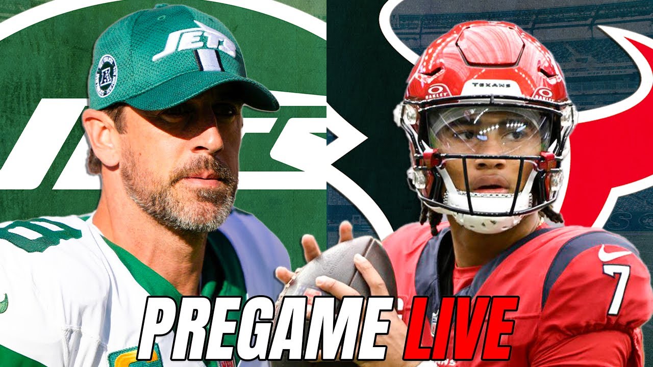 New York Jets vs. Houston Texans Pregame Show | Week 9 - YouTube