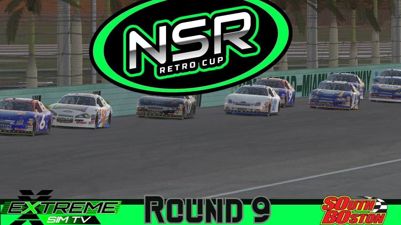 National Sim Racing Retro Series | Round 9 | South Boston 400 - YouTube