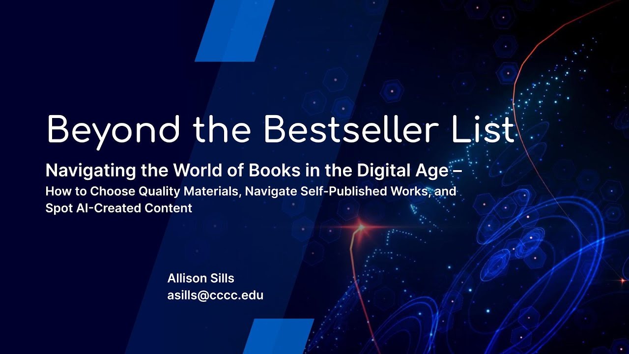 Beyond the Bestseller List: Navigating the World of Books in the ...