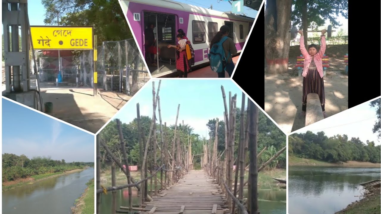 INDIA & BANGLADESH BORDER(GEDE STATION), CHURNI RIVER, SHIV NIVAS ...
