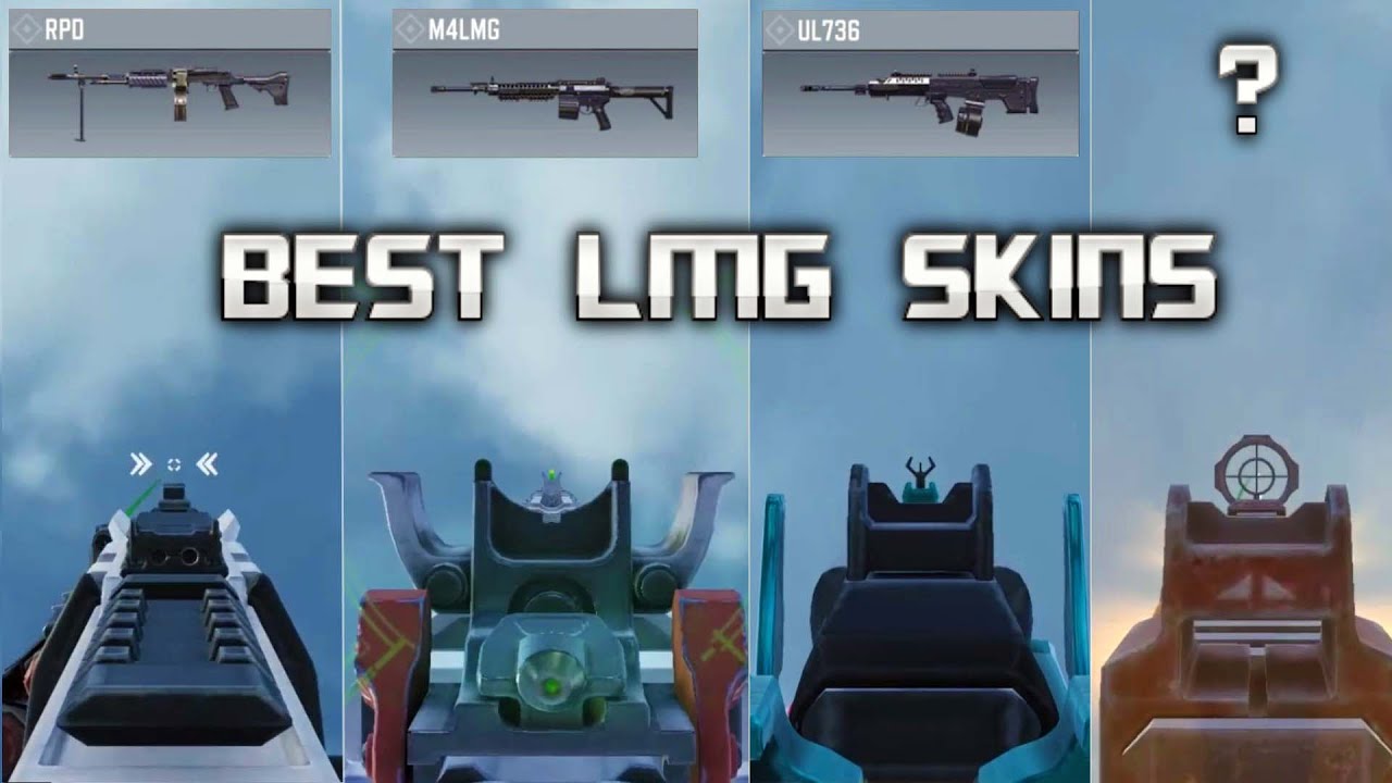 Best Skins of All 8 LMG | COD Mobile | CODM - YouTube