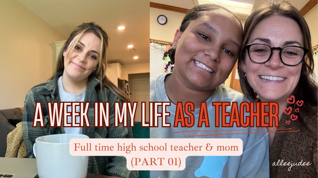 A Week in the Life of a Teacher | Real, Raw, and Relatable - YouTube