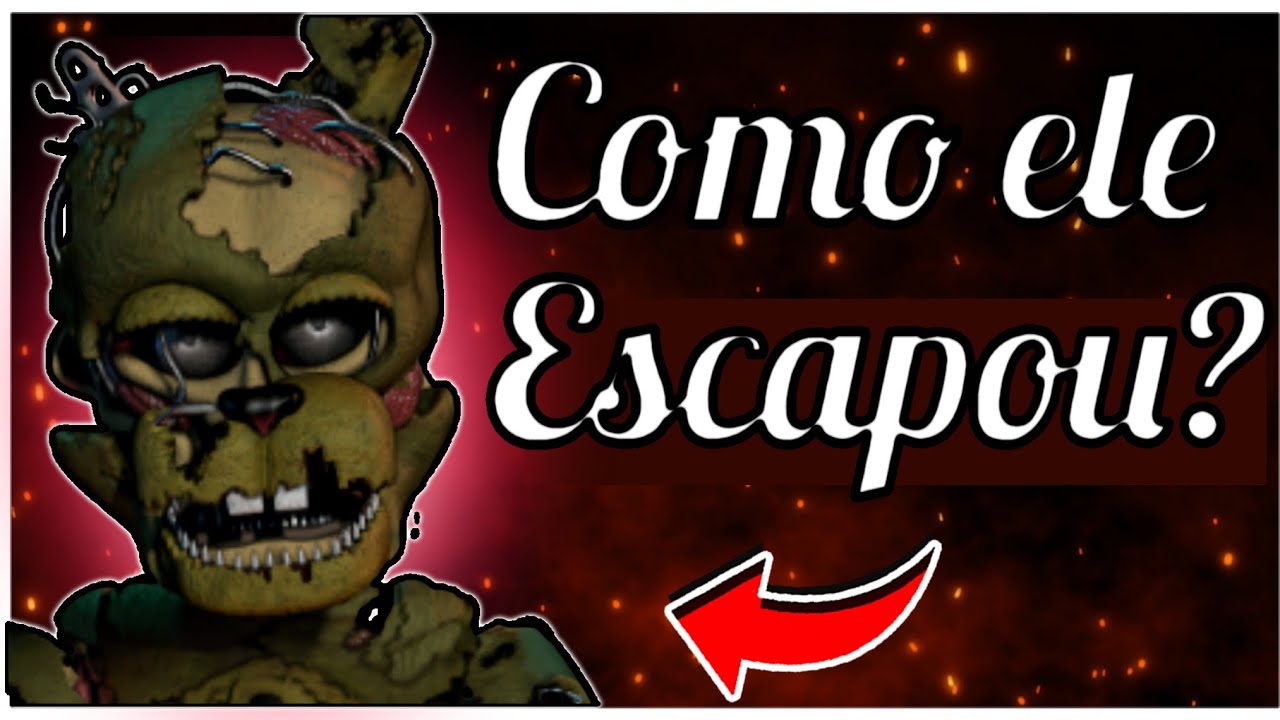 como william afton escapou da ultimate custon night de five nights at ...