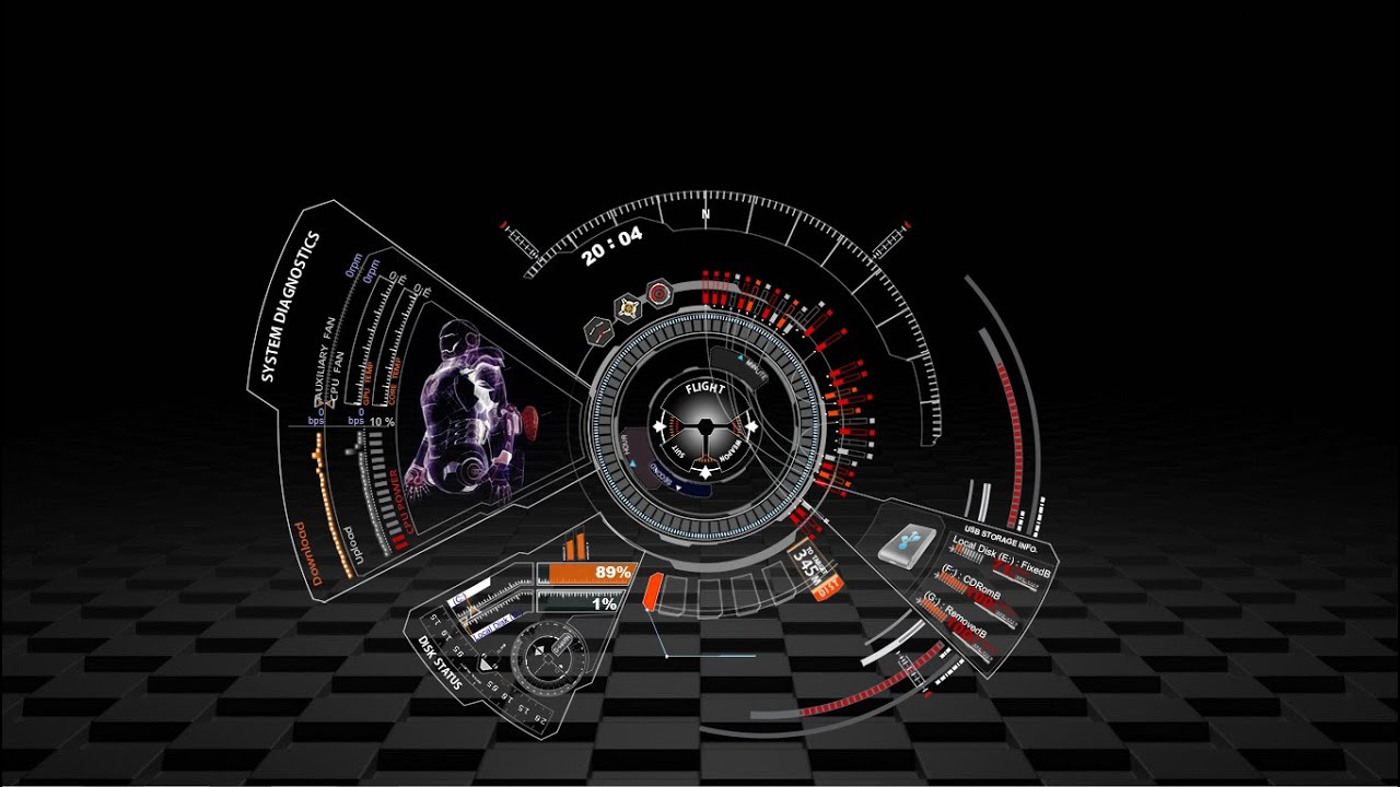 The Most advance theme IRONMAN for PC Computer Laptop 17/2/21 - YouTube