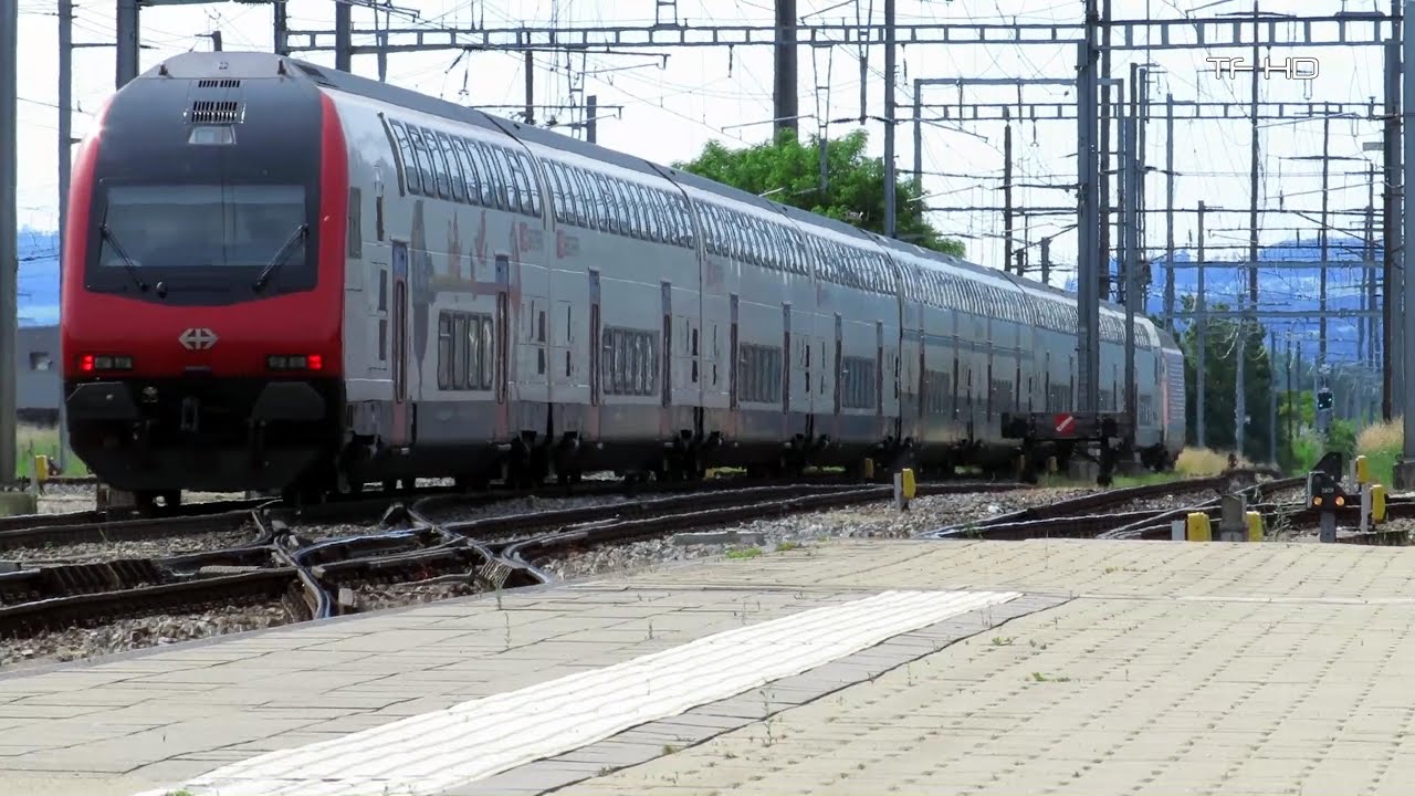 IR75 nach Luzern und Re 620 Cargo mit Kieszug - YouTube