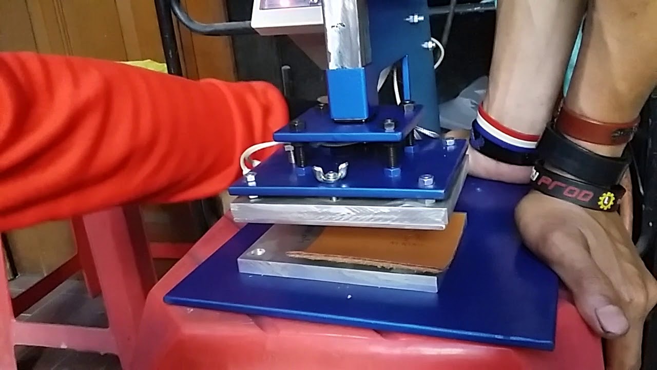 MESIN EMBOSS STANDAR (kulit, imitasi, spon, kertas, foil, kayu, plastik ...