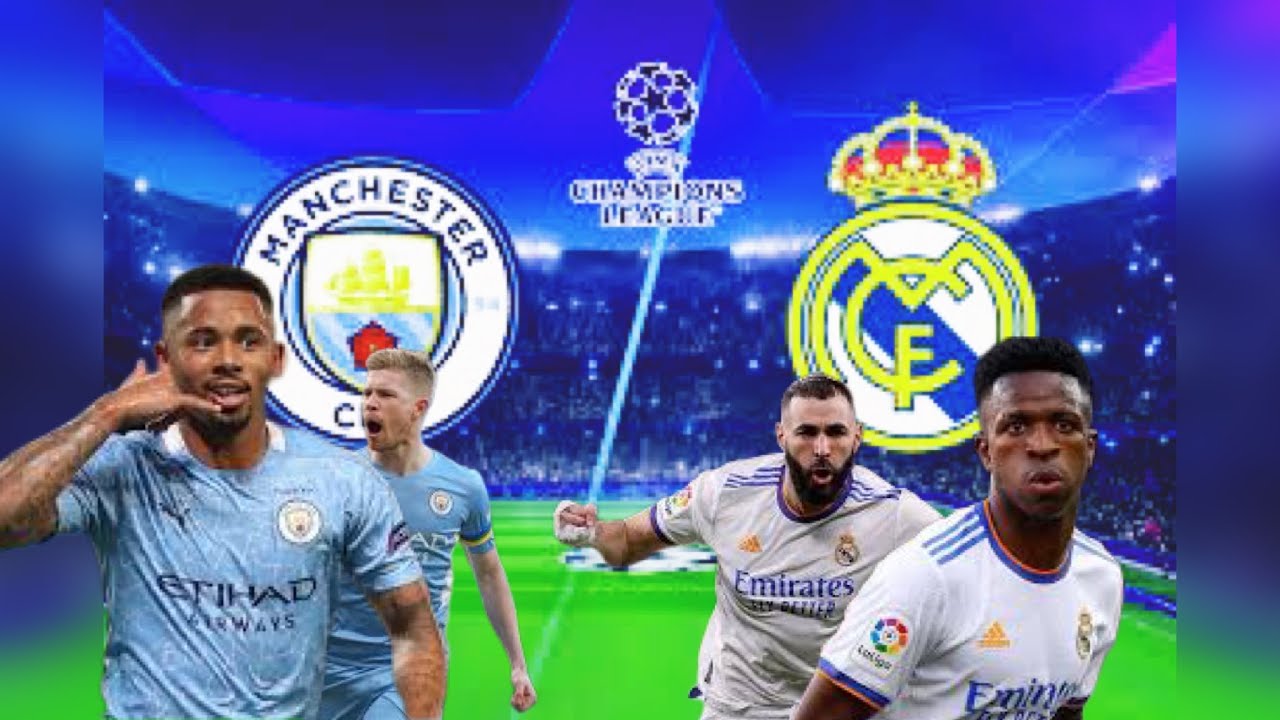 MAN CITY vs REAL MADRID 4x3 | JOGAÇO | Reação Narrador INGLÊS ...