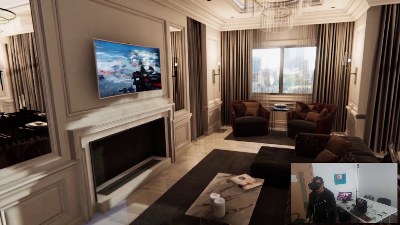 Real tour MTA Interior reception Mivida - YouTube