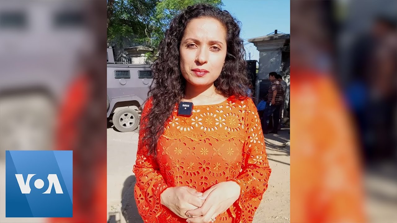 VOA’s Sarah Zaman Reporting From Islamabad High Court | VOA News - YouTube