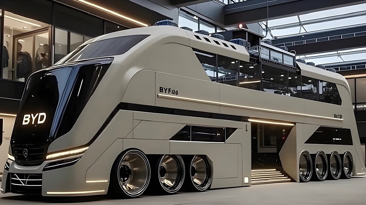 2026 BYD Motorhome | Futuristic Electric Luxury Van for Family ...