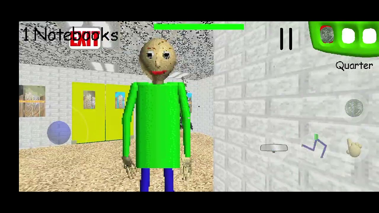 playing Baldis Basic - YouTube