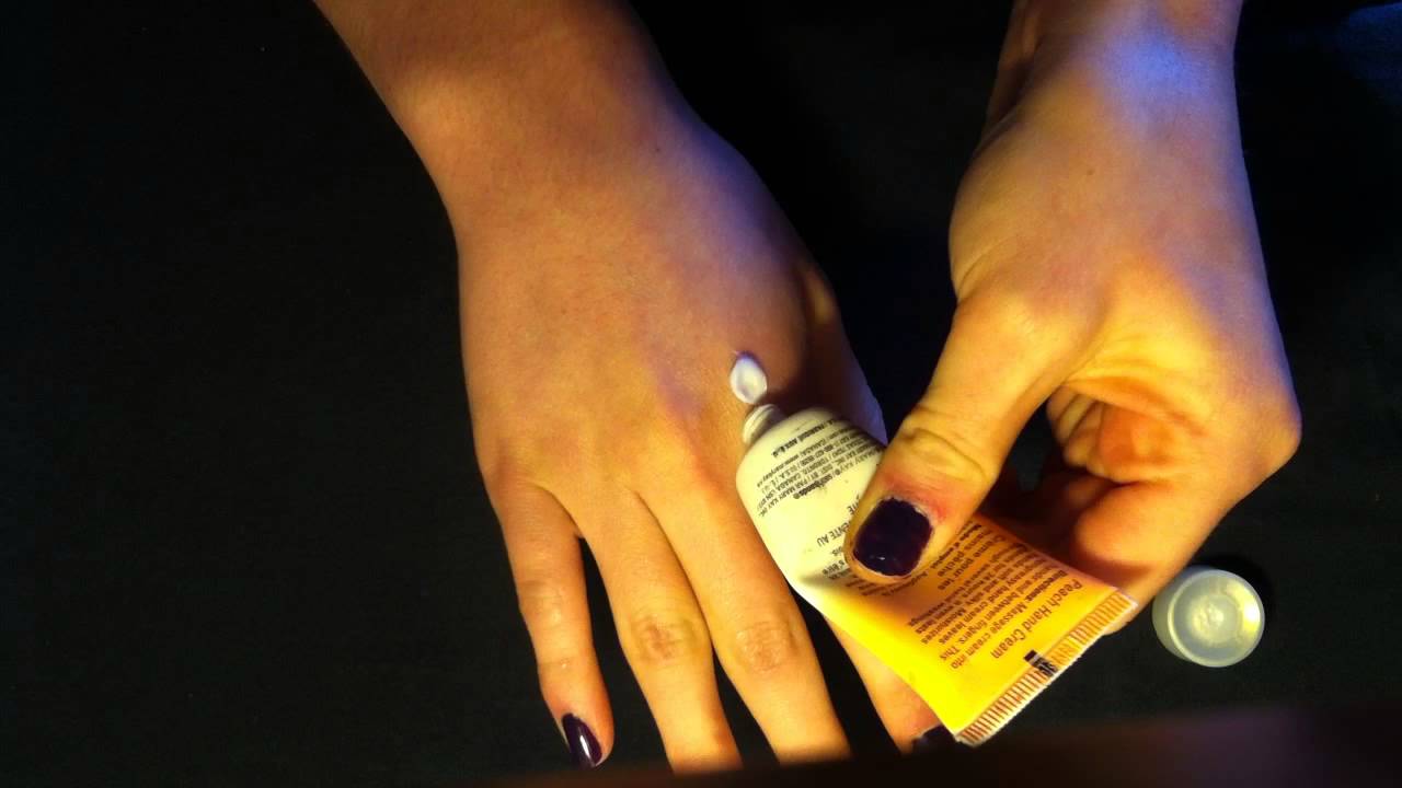 ASMR Hand Massage - Manicure - Hand and Nail Care - YouTube