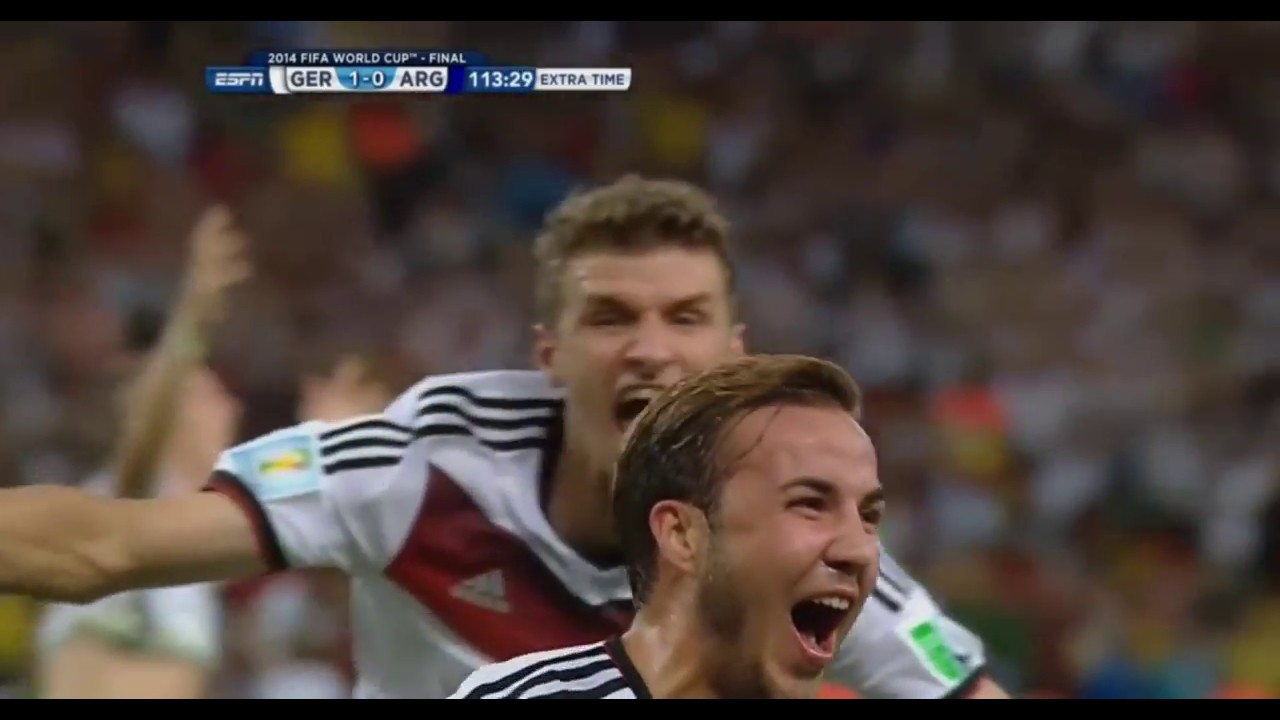Mario Götze Goal - Germany vs Argentina 2014 - Final World Cup - YouTube