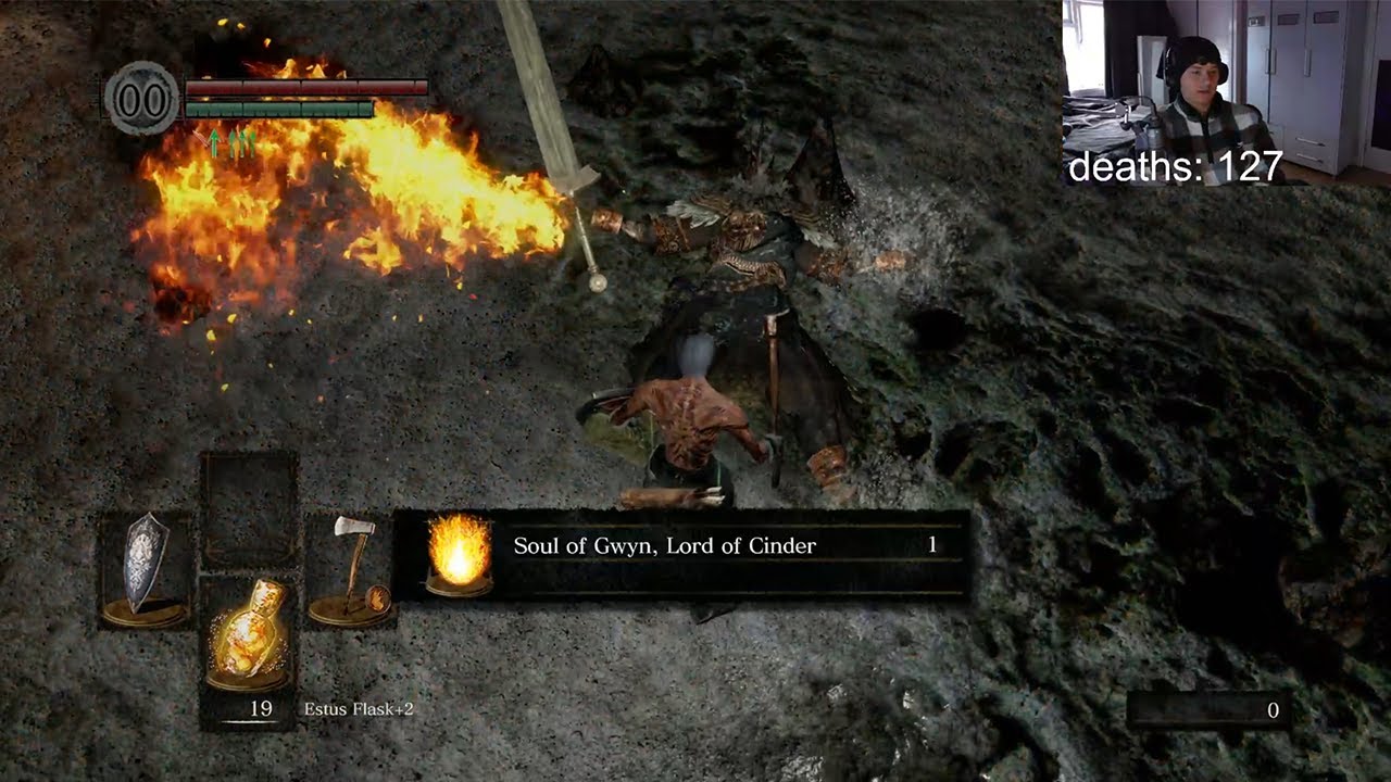 Beating Dark Souls at LEVEL 1 - YouTube