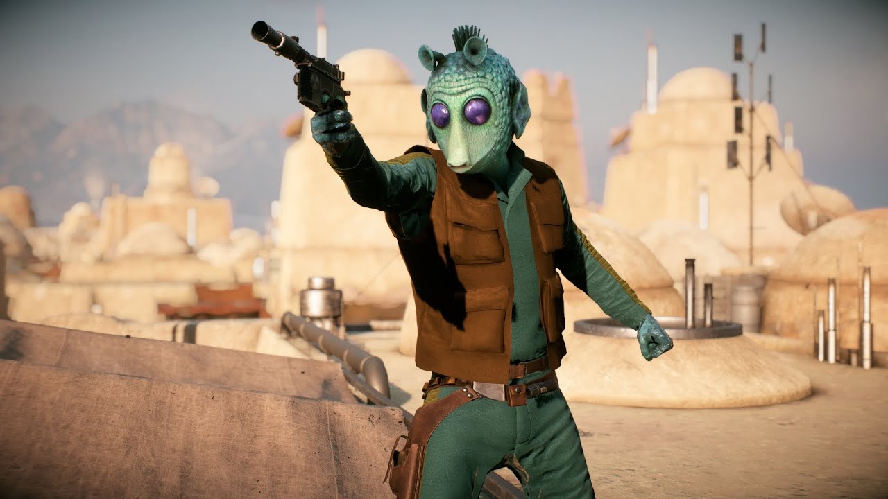 Greedo Gameplay! - Star Wars Battlefront 2 Mods - YouTube