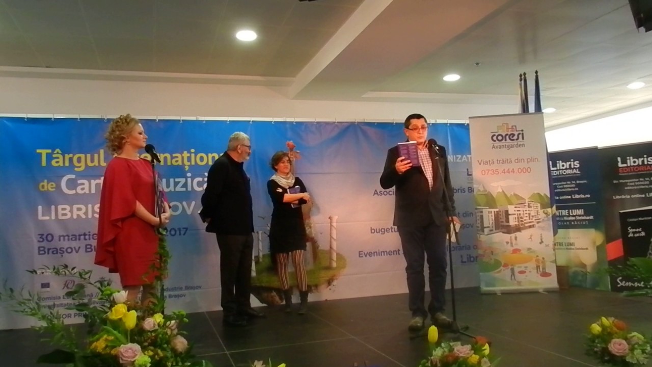 Targ de carte Brasov vorbeste Doru Supeala - YouTube