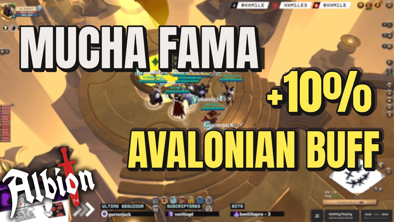 🔥 GANA MUCHA FAMA con el BUFFO AVALONIANO | COMO HACERLO en MENOS de 30 MINUTOS! | ALBION ONLINE ...