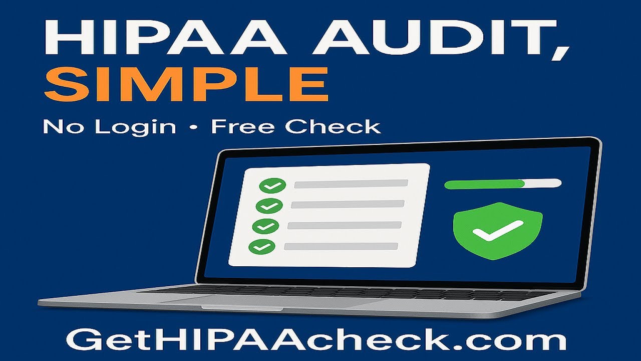 What is a HIPAA audit (simple version) | GetHIPAAcheck - YouTube