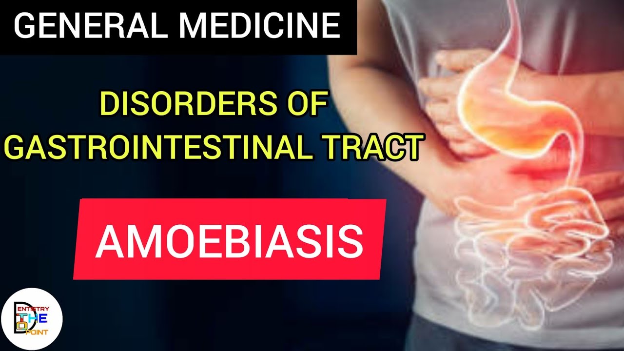 AMOEBIASIS - DISORDERS OF GASTROINTESTINAL TRACT - YouTube