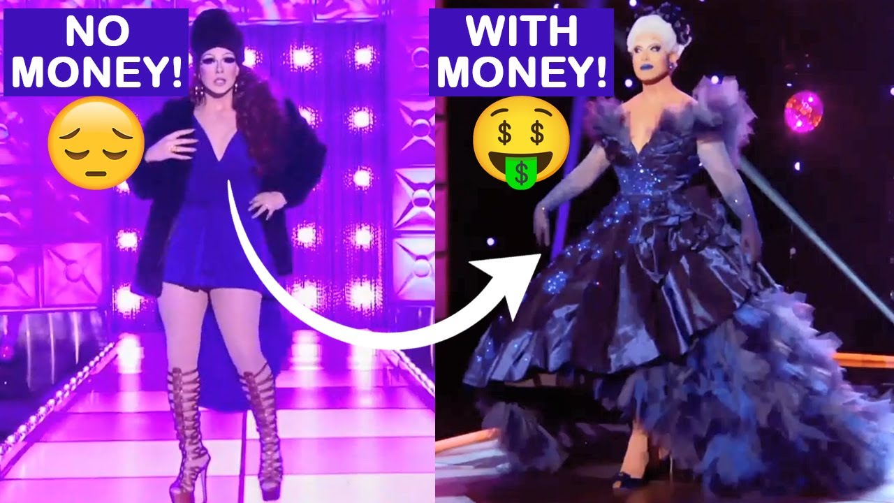 Drag Race Queens Before And After Having Money 🤑💲 - YouTube
