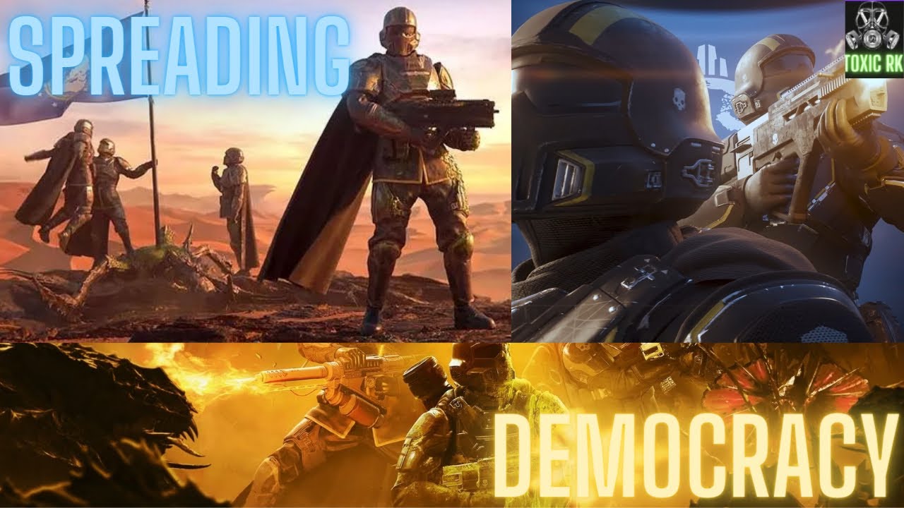 SPREADING DEMOCRACY HELLDIVERS 2 - YouTube