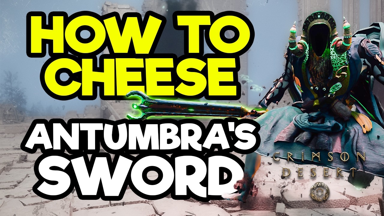 How to CHEESE Antumbras Sword EASY | Crimson Desert - YouTube