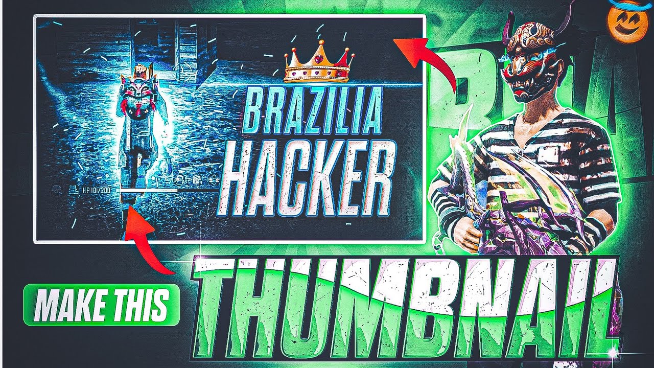 MAKE THIS THUMBNAIL IN ANDROID ‎@Zerox FF 🔵 - YouTube