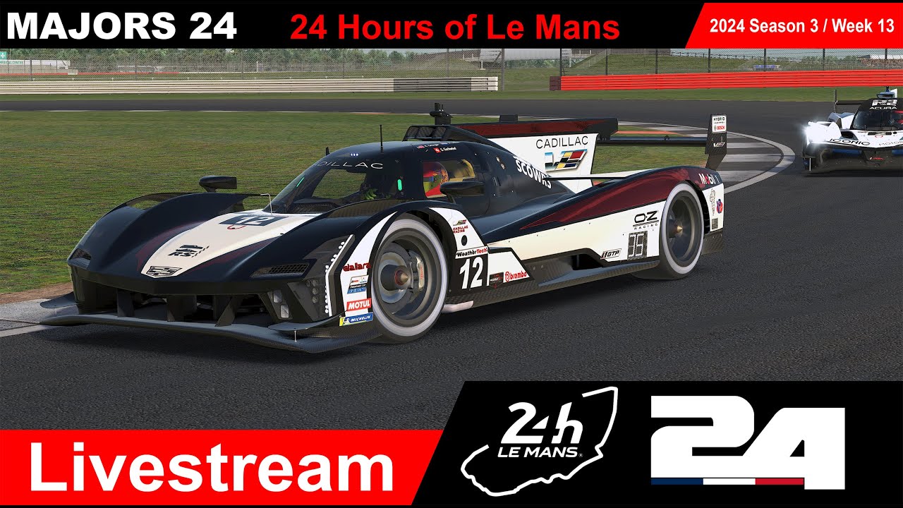iRacing: 24 Hours of Le Mans - 2024 - Cadillac V-Series.R GTP ...
