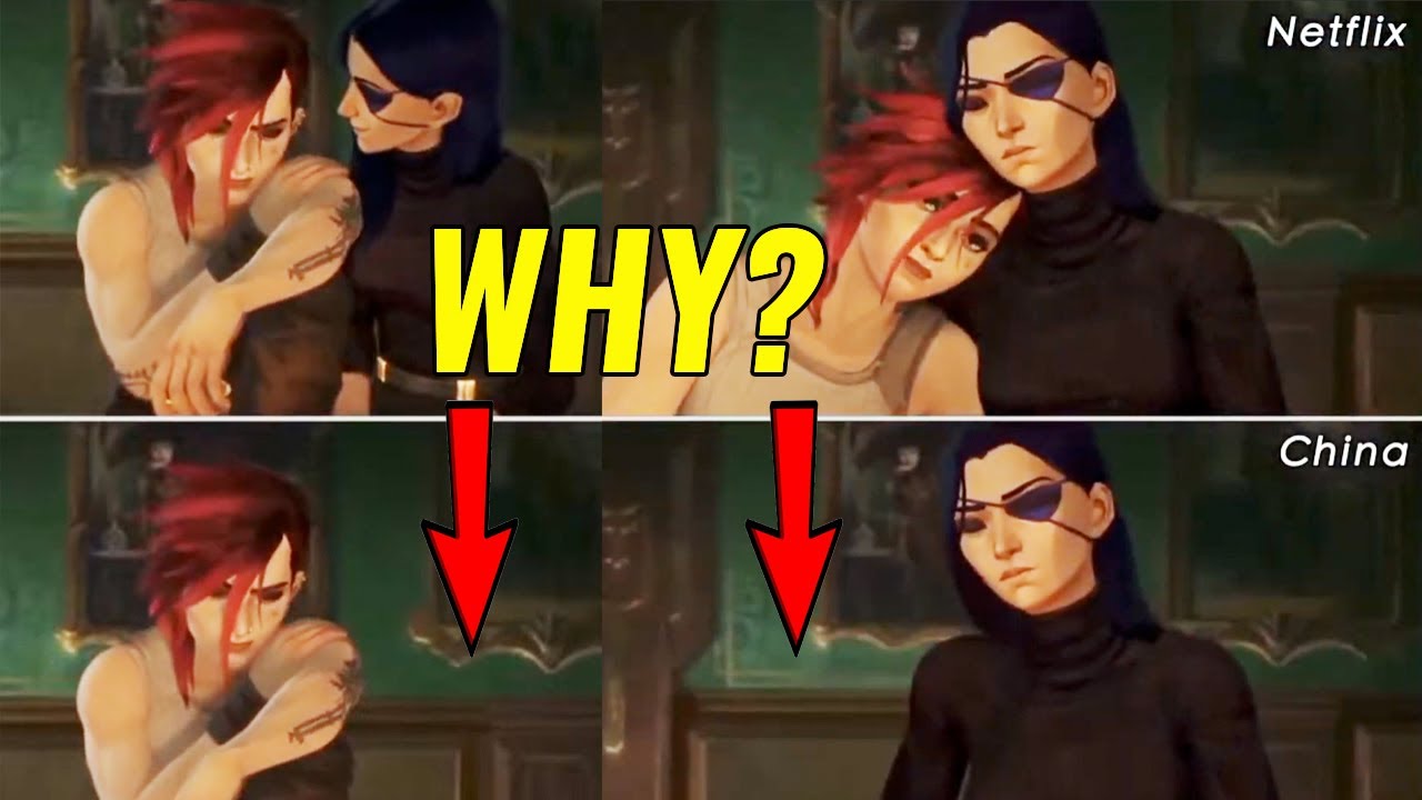 China's BIZARRE Censorship of Netflix Series Arcane! - YouTube