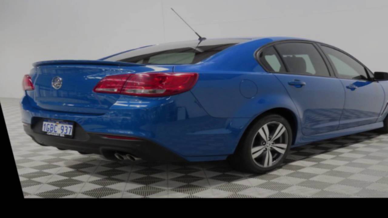 2014 Holden Commodore VF SS Perfect Blue 6 Speed Automatic Sedan - YouTube