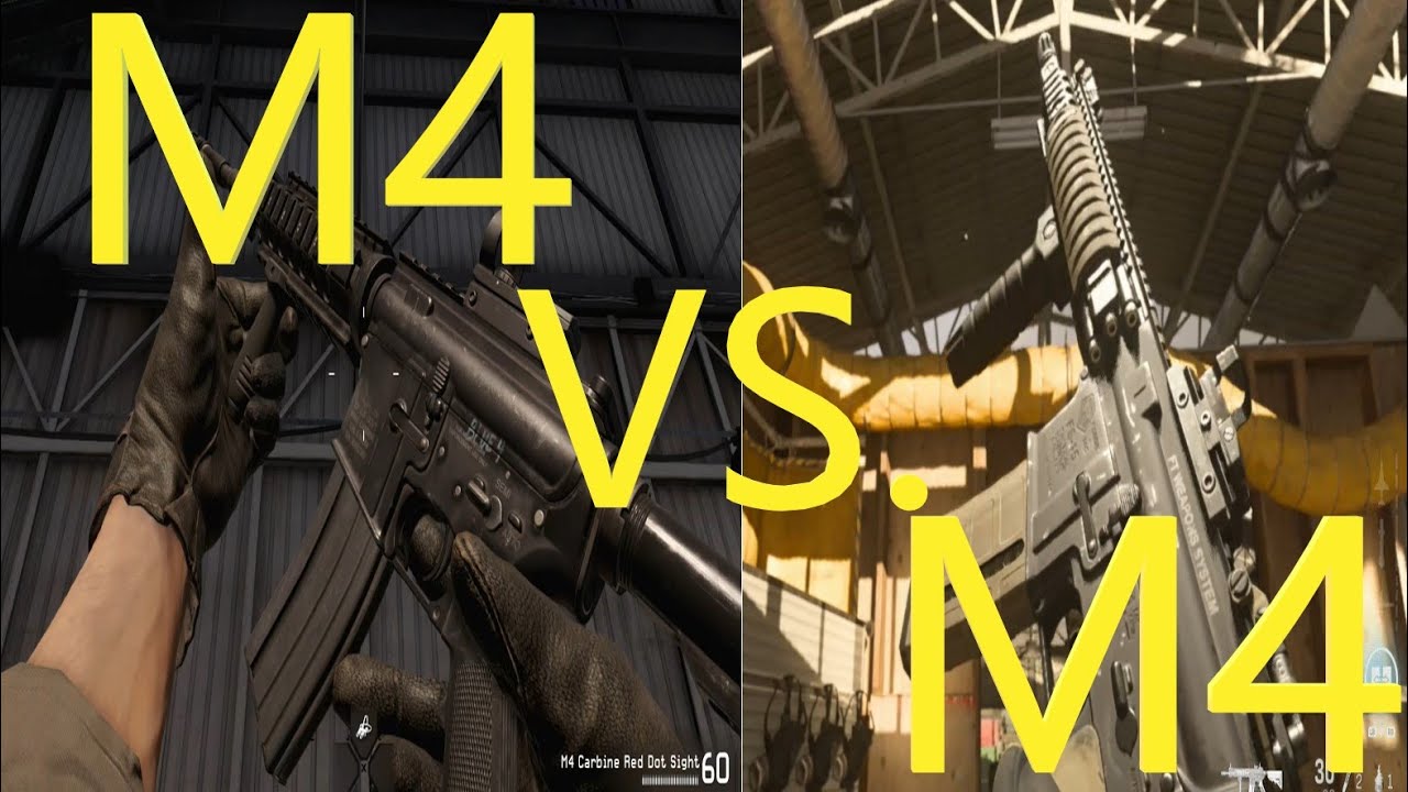 Which M4 is Better | M4 Vs. M4 | Modern Warfare - YouTube