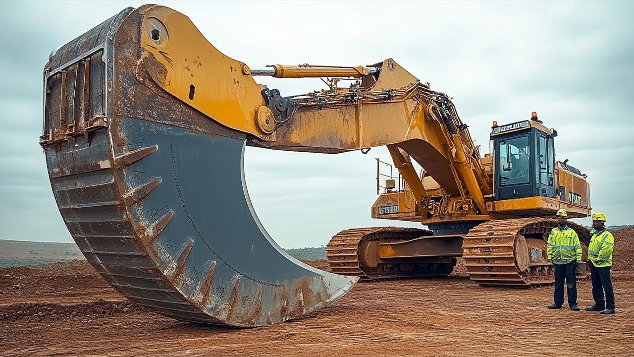 Extreme Dangerous Biggest Heavy Equipment Machines Working At Another ...