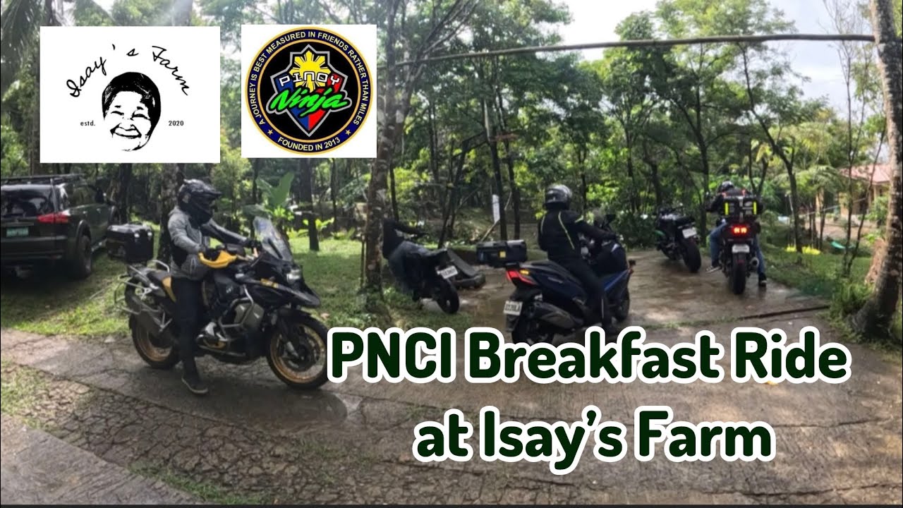 PNCI Breakfast Ride at Isay's Farm - YouTube