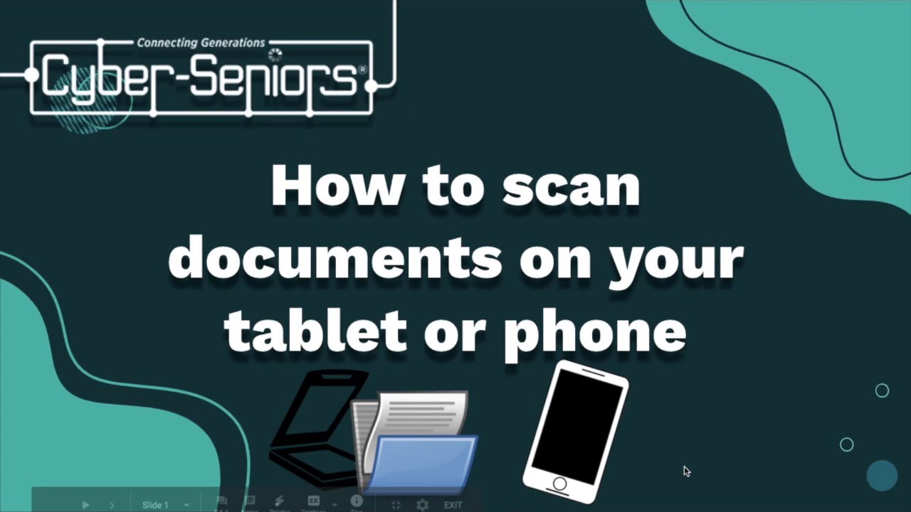 How to Scan Documents from your Phone or Tablet - YouTube