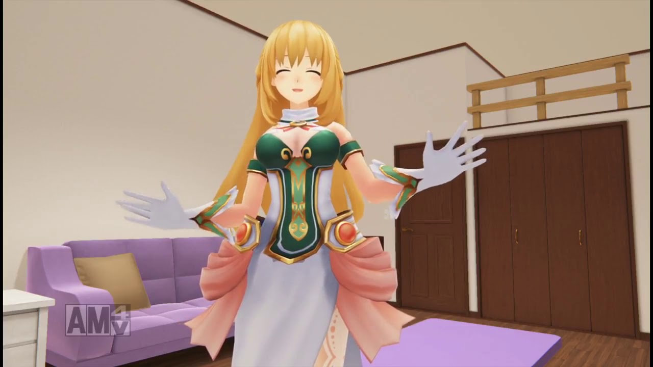 [Eng sub] Neptunia VIIR Vert VR scene 1: The goddess of Leanbox - YouTube