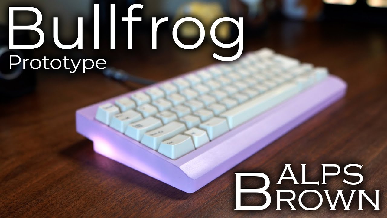 Bullfrog Prototype / Alps SKCM Brown / IBM 5556 vs 5140 - Typing Sounds ...
