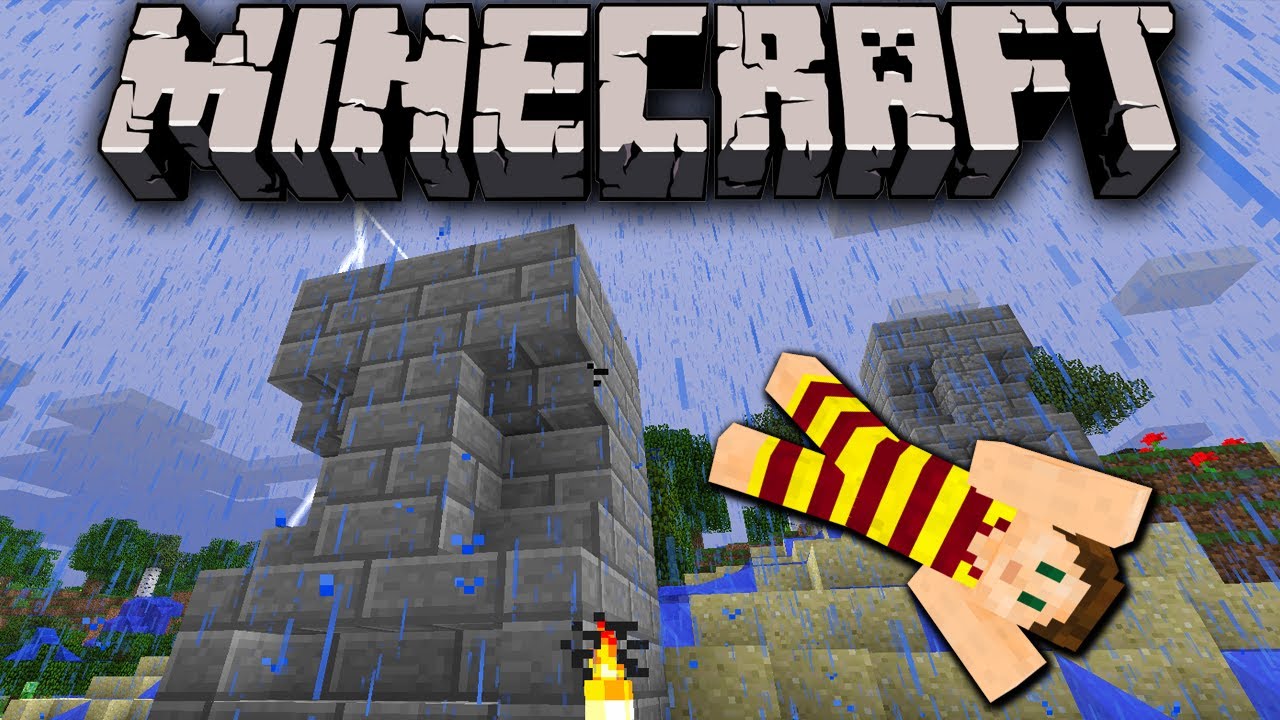 Minecraft: Moai Monsoon! Survival Challenge & Quick Build - YouTube