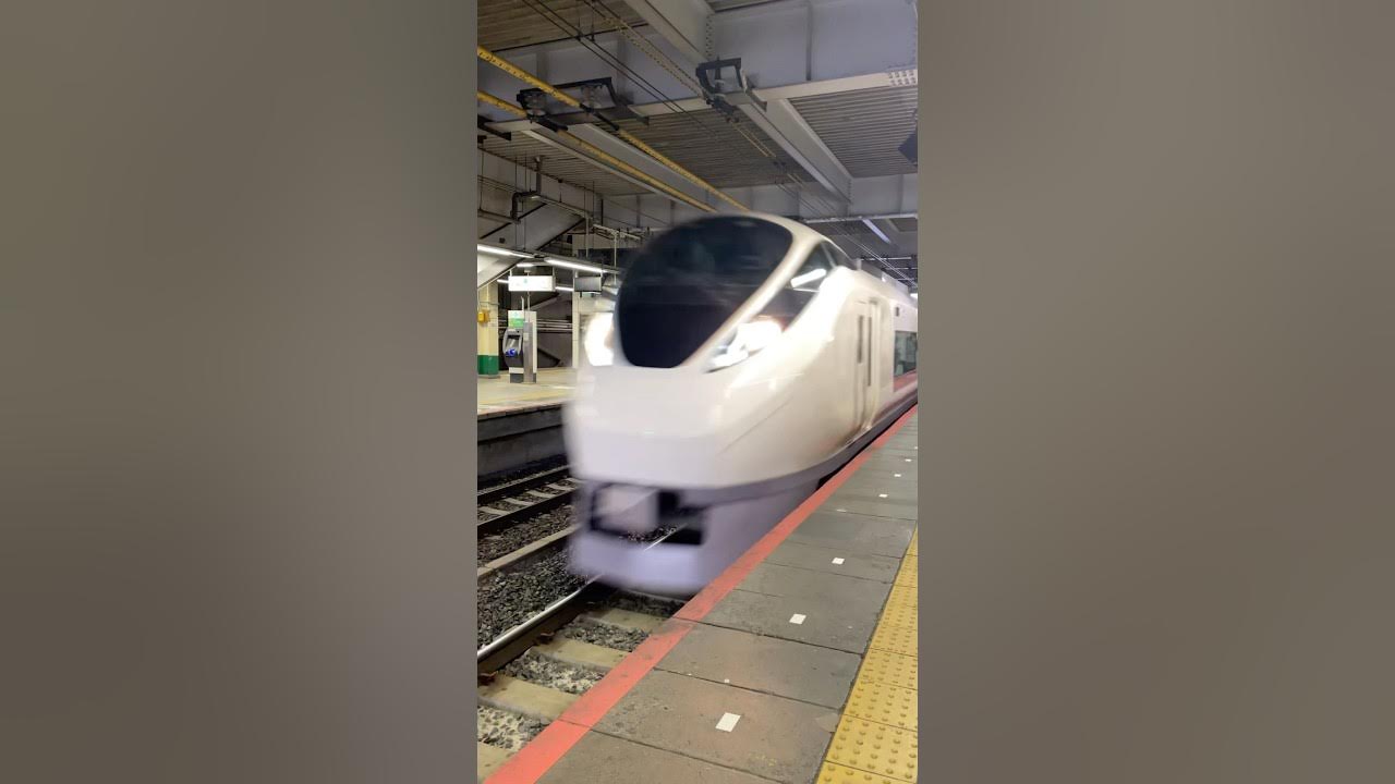 2025/02/22 特急E657系ひたち号・松戸駅 - YouTube