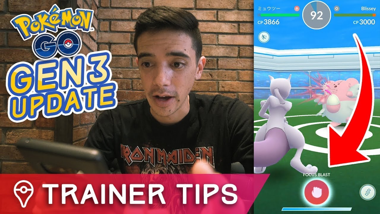 POKÉMON GO UPDATE IS LIVE - BATTLE UPDATE, NEW ITEMS, GEN 3 MOVES ...