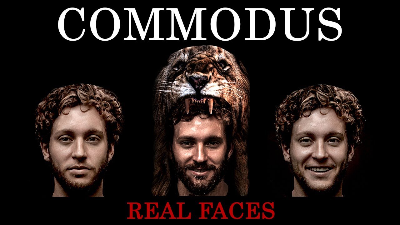 Commodus - Roman Emperors - Real Faces - The Beginning of the End - YouTube
