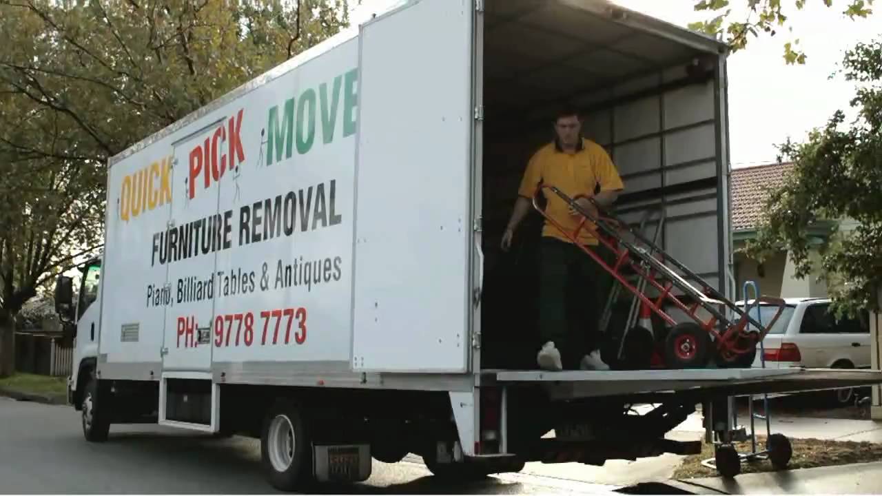 Quick Pick Movers - Removalist Melbourne - YouTube