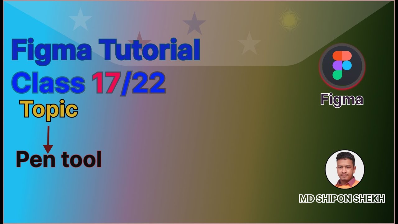Figma Bangla tutorial | Pen tool | Class 17 | Figma | 2024 - YouTube
