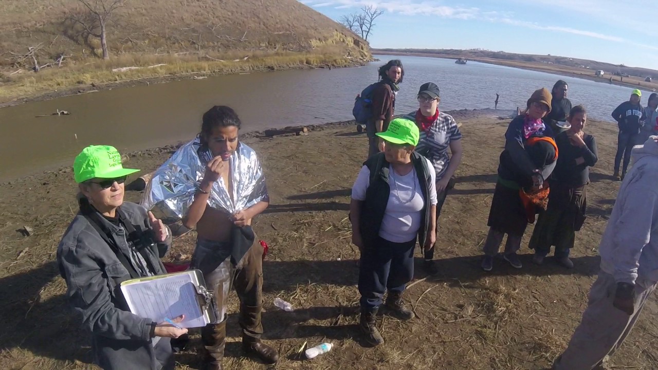 Standing Rock No DAPL 11/3 Action Aftermath (part 2) - YouTube