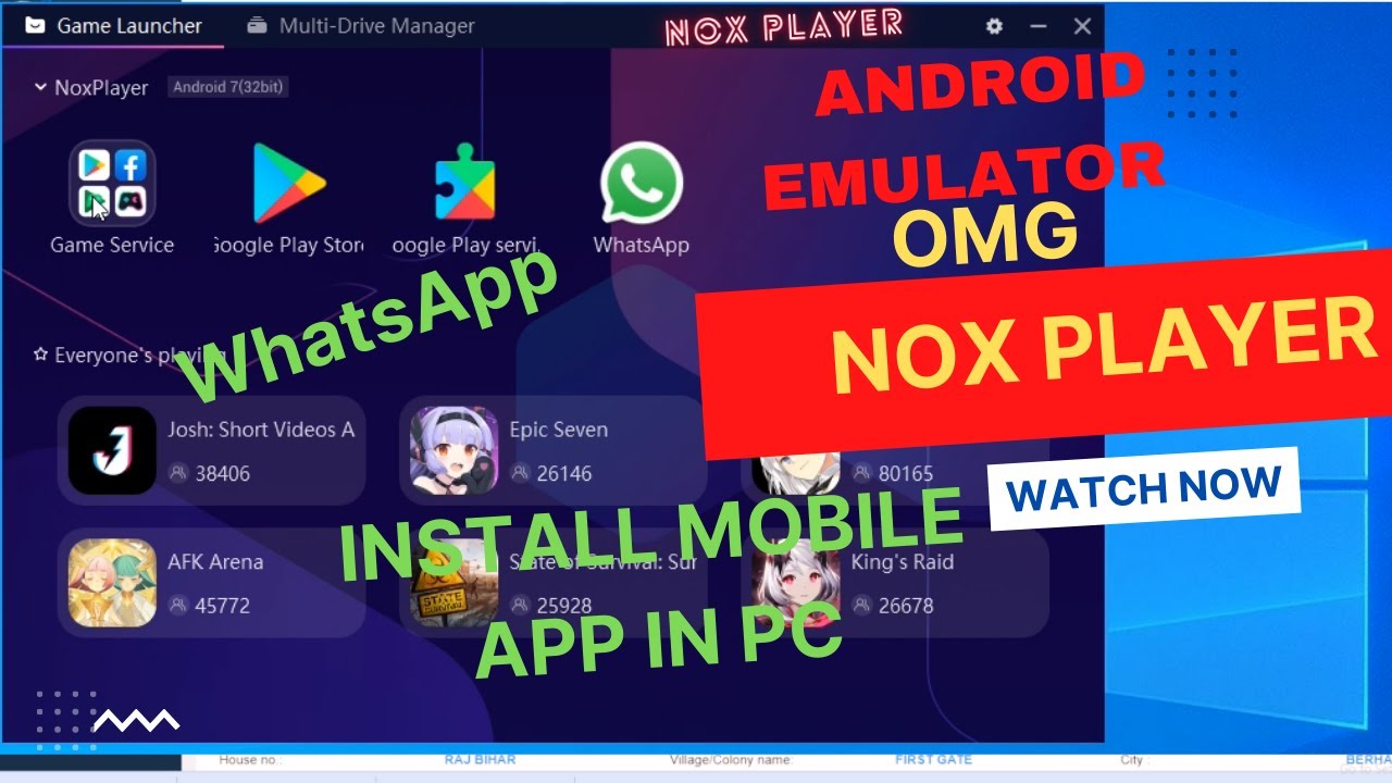 How To Download & Install Nox Player For Windows PC | OMG Android in My ...