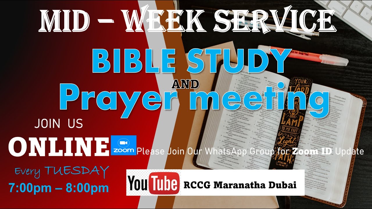 RCCG Maranatha Parish || Mid-Week Service || 20.08.2024 - YouTube