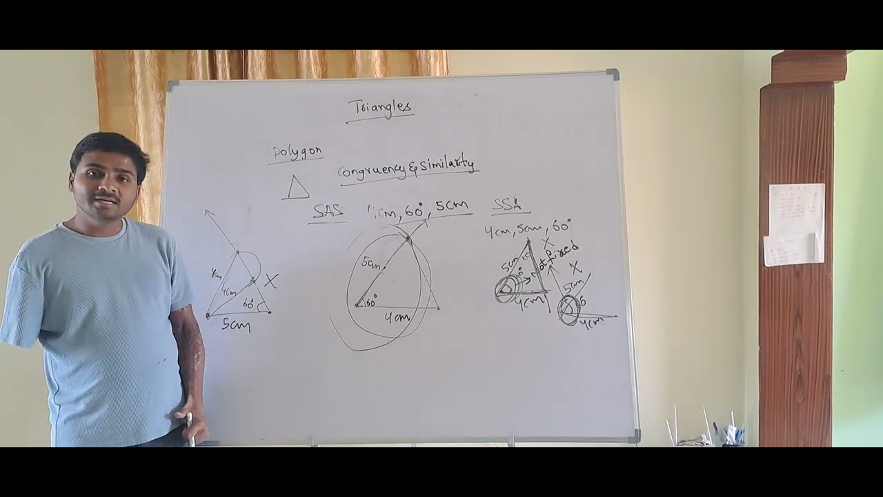 Congruency Rules in Geometrical way for class 9. - YouTube